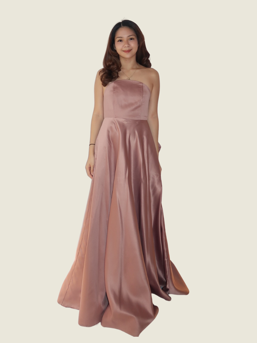 ZOO the Label Pink Tube Gown – Continuiti